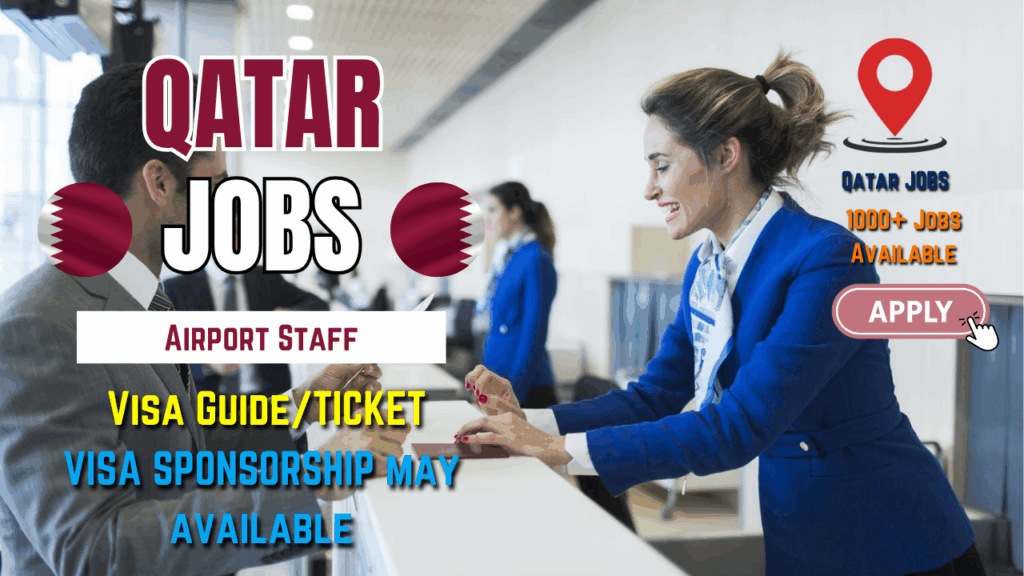 Airport Staff in Qatar with Work Visa Guide