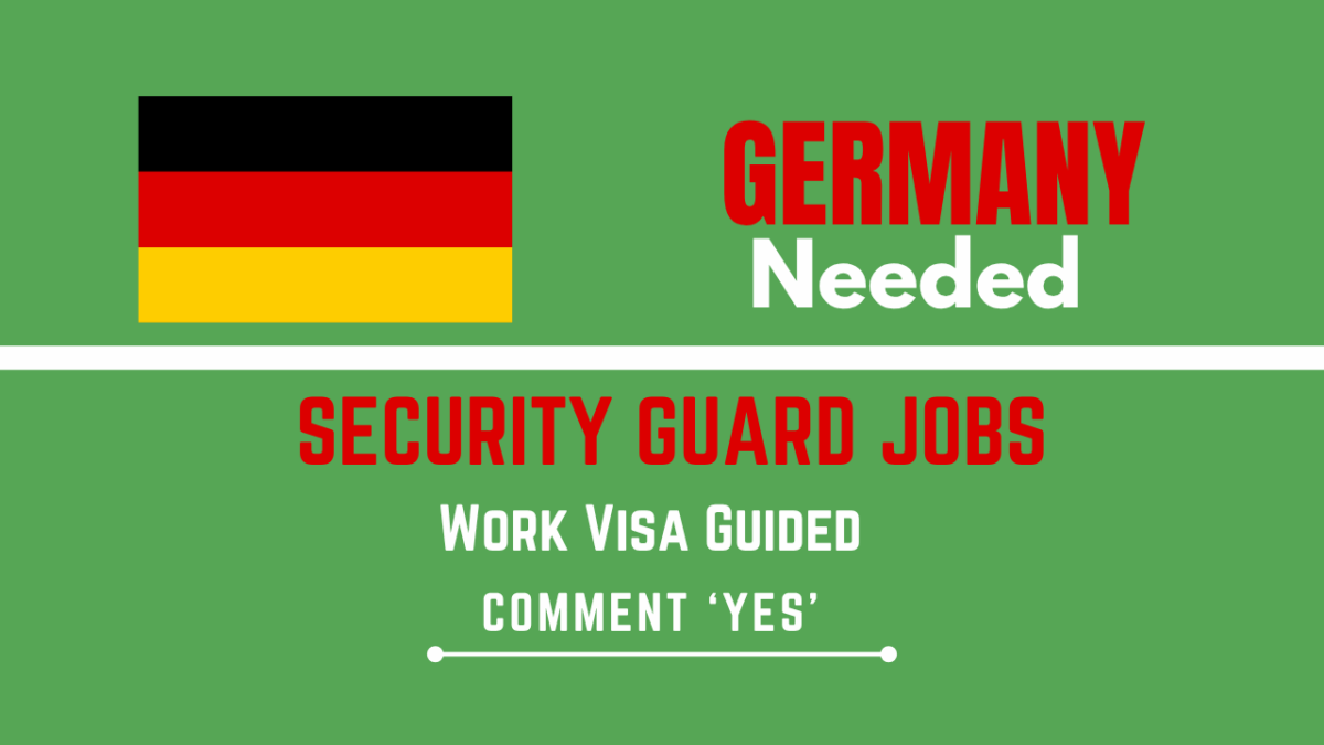 Security Guard job in Germany with Work Visa Guide